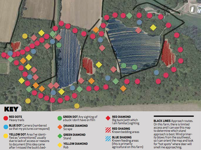 Whitetail Tips: How to Map Your Hunting Area