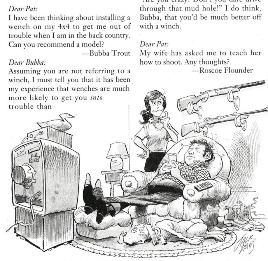 17 Hilarious Pat McManus Quotes About the Outdoors