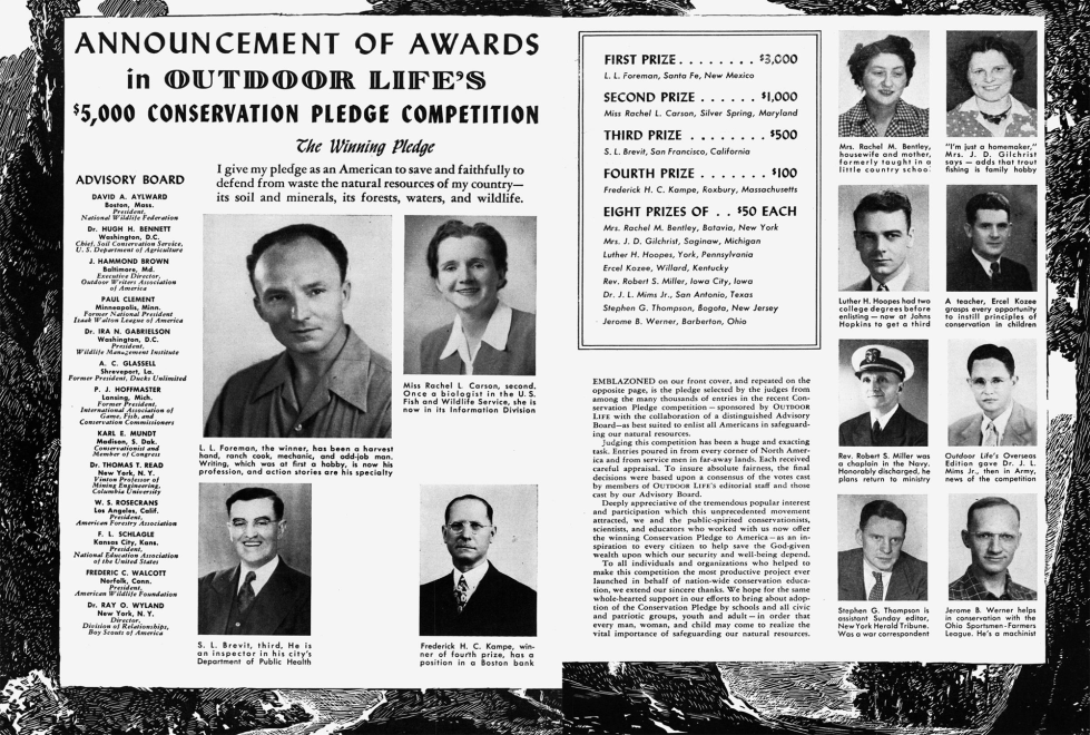 From the Archives: The Outdoor Life Conservation Pledge