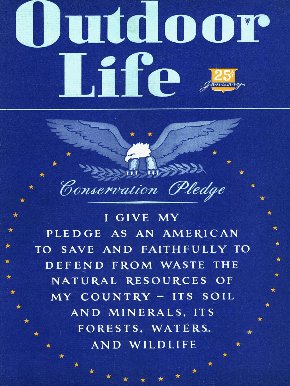 From the Archives: The Outdoor Life Conservation Pledge
