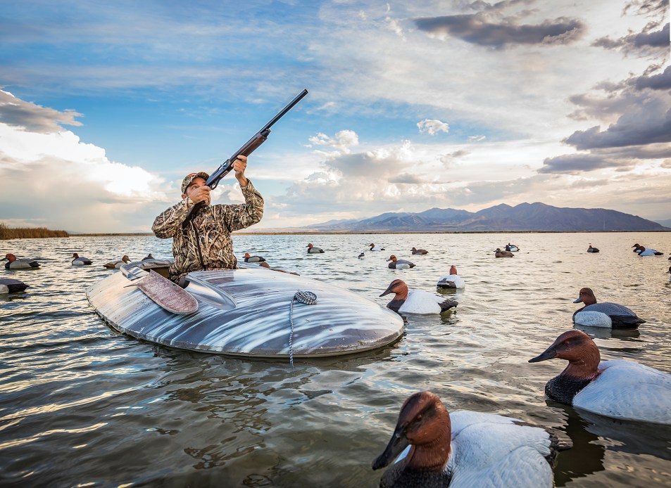 Duck Hunting The Great Salt Lake
