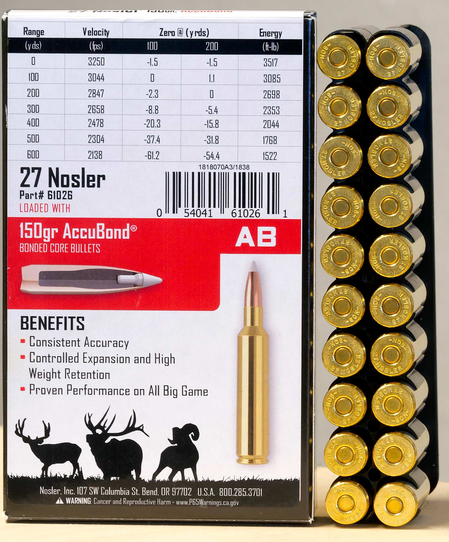 The New 27 Nosler and .277 Sig Fury Are Creating a .277 Cartridge Comeback
