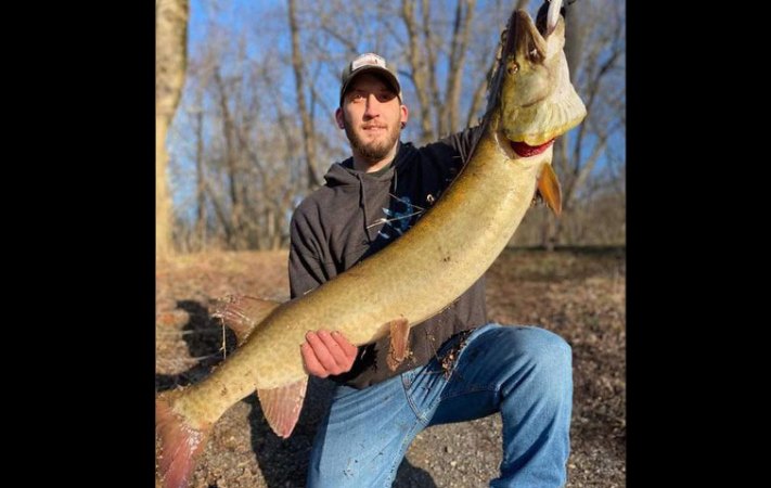West Virginia Angler Catches Record Muskie from Shore | Outdoor Life