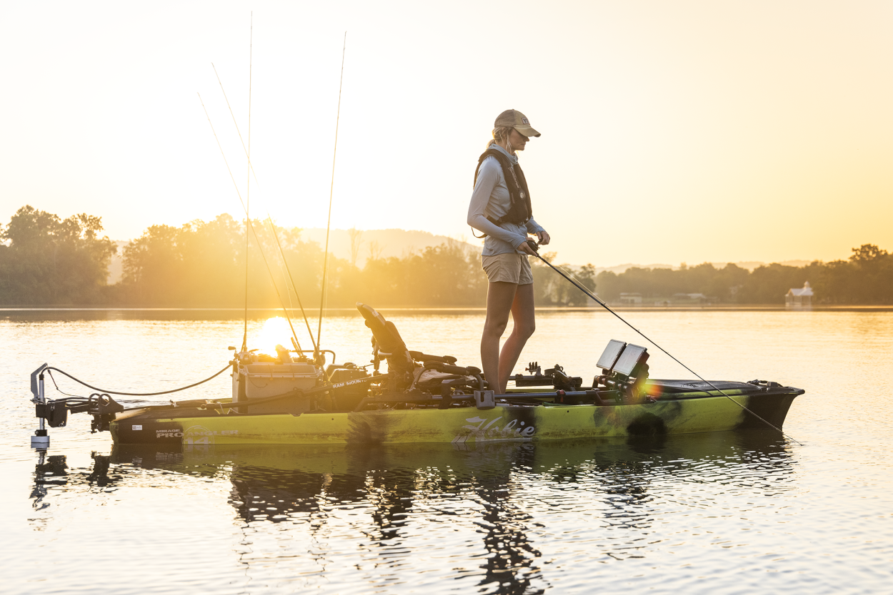 Kristine Fischer's Rise to Kayak-Fishing Fame