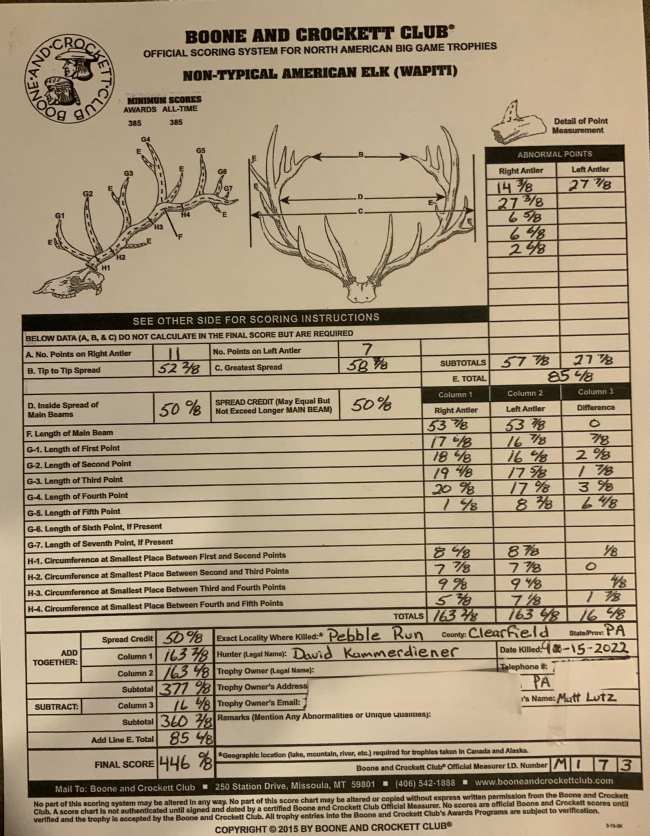 Pennsylvania Hunter Tags State-Record Bull Elk | Outdoor Life