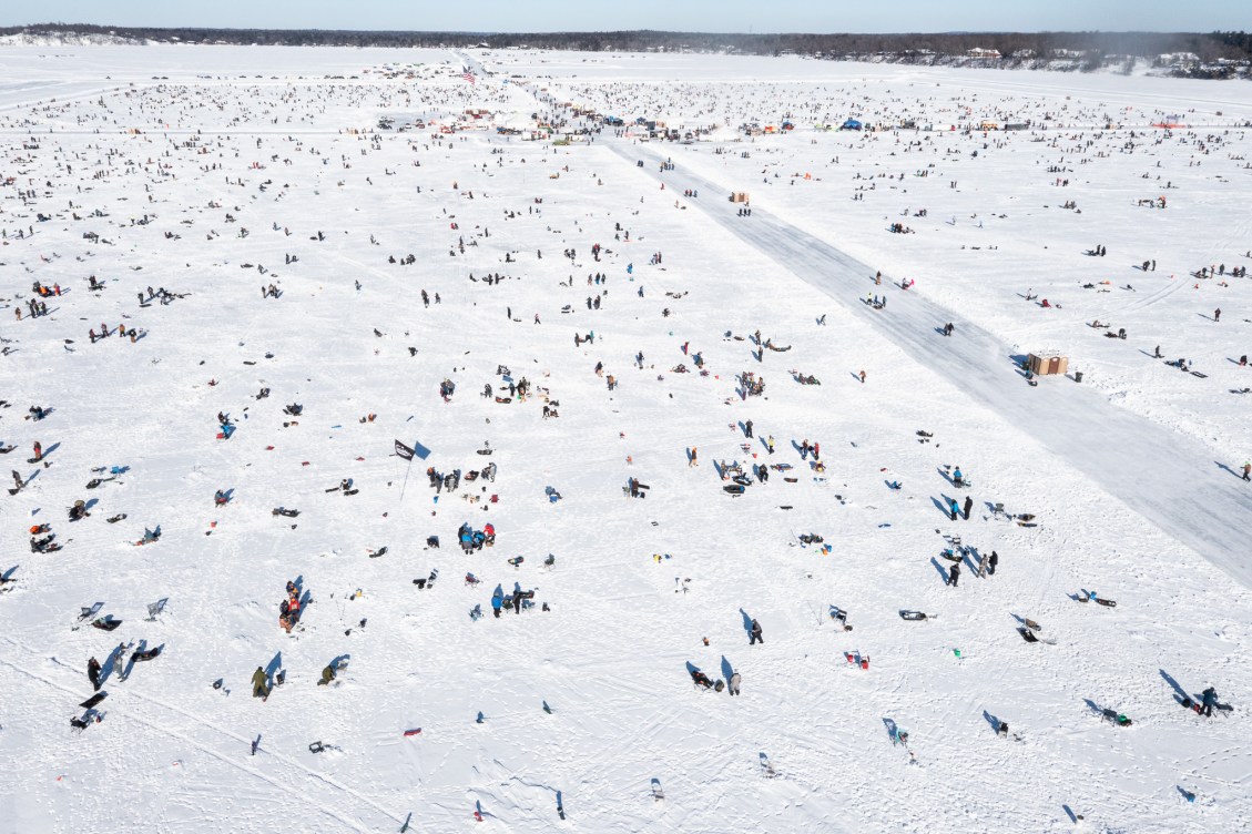 Brats and Minnow Shots: Grub from the World's Biggest Ice Fishing Tourney
