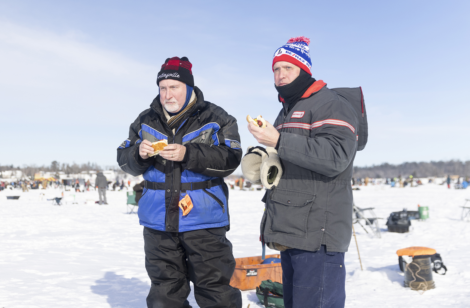 Brats and Minnow Shots: Grub from the World's Biggest Ice Fishing ...