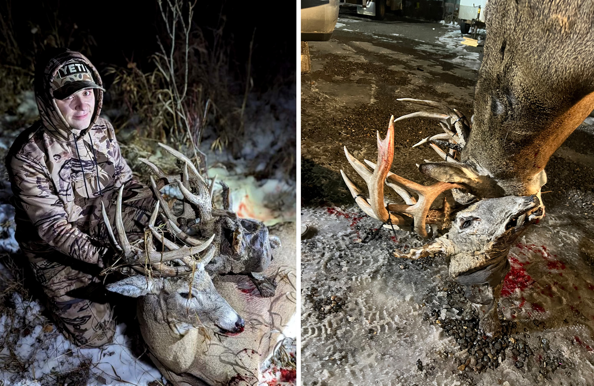 Hunter Takes 'Two-for-One' Buck with a Deadhead Stuck to It | Outdoor Life