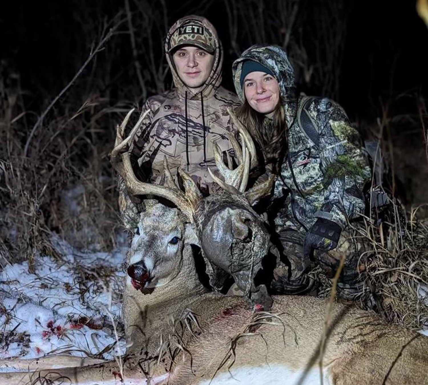 Hunter Takes 'Two-for-One' Buck with a Deadhead Stuck to It | Outdoor Life