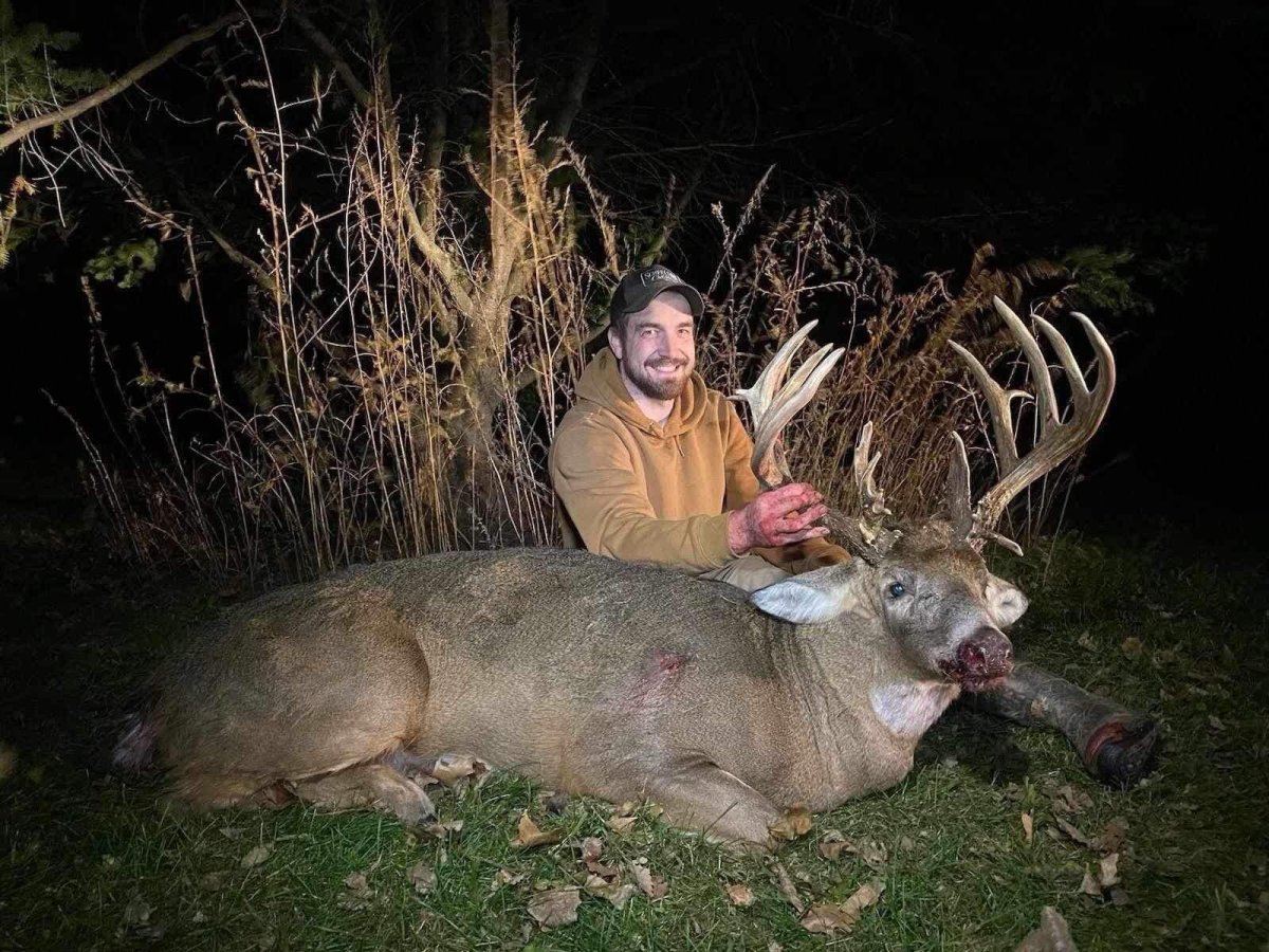 Wisconsin Bowhunter Tags Legendary 212-Inch Buck from a Brush Blind ...