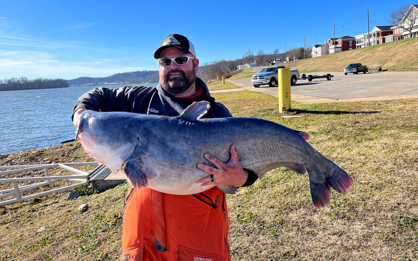 Blue Catfish Breaks West Virginia State Record