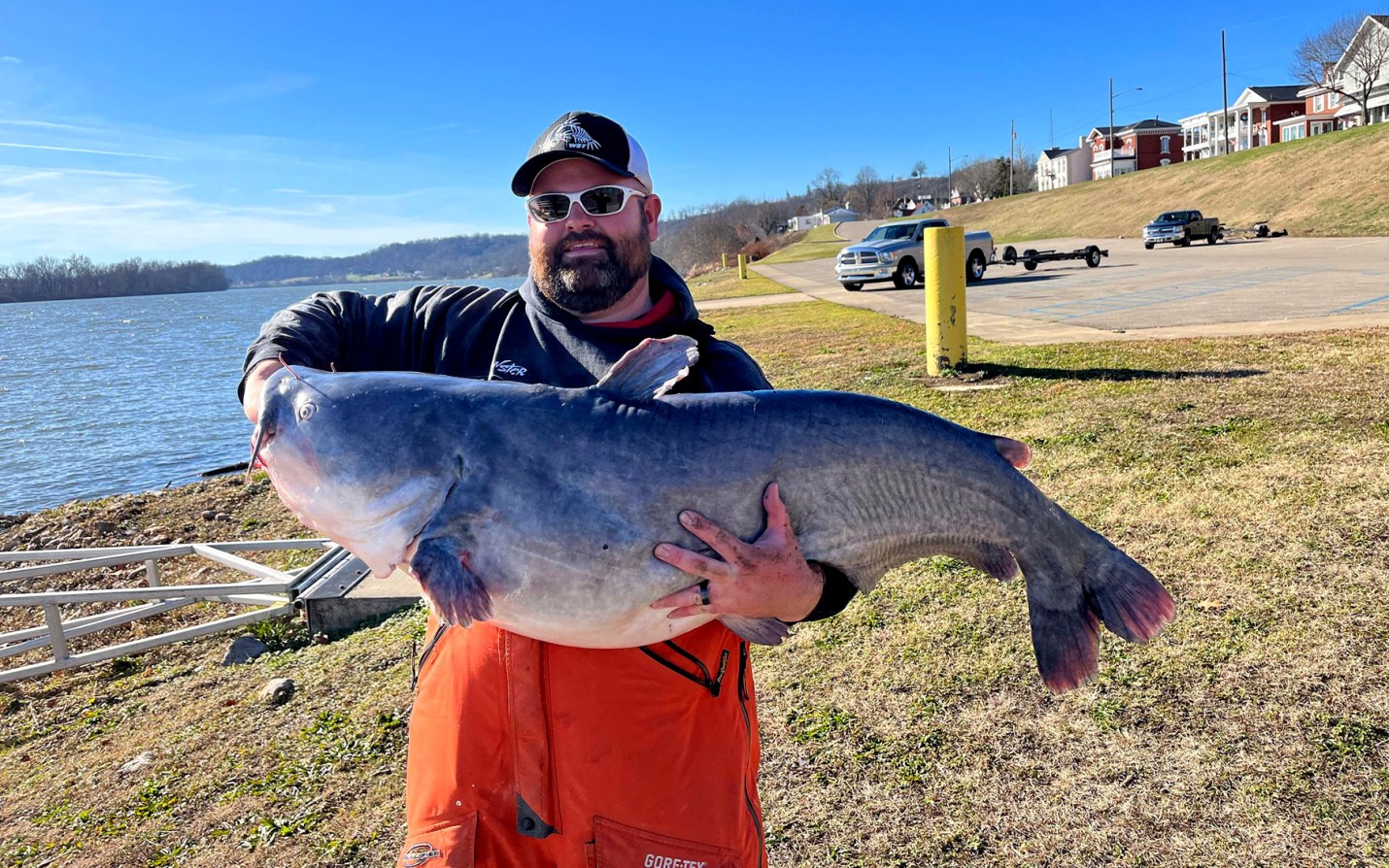 Blue Catfish Breaks West Virginia State Record