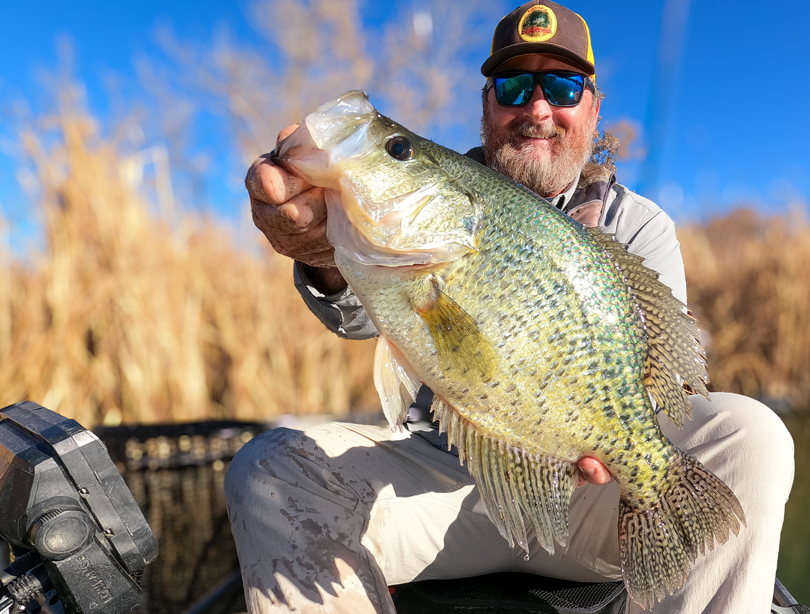 Kayak Angler Catches New State-Record Crappie with Forward Facing Sonar