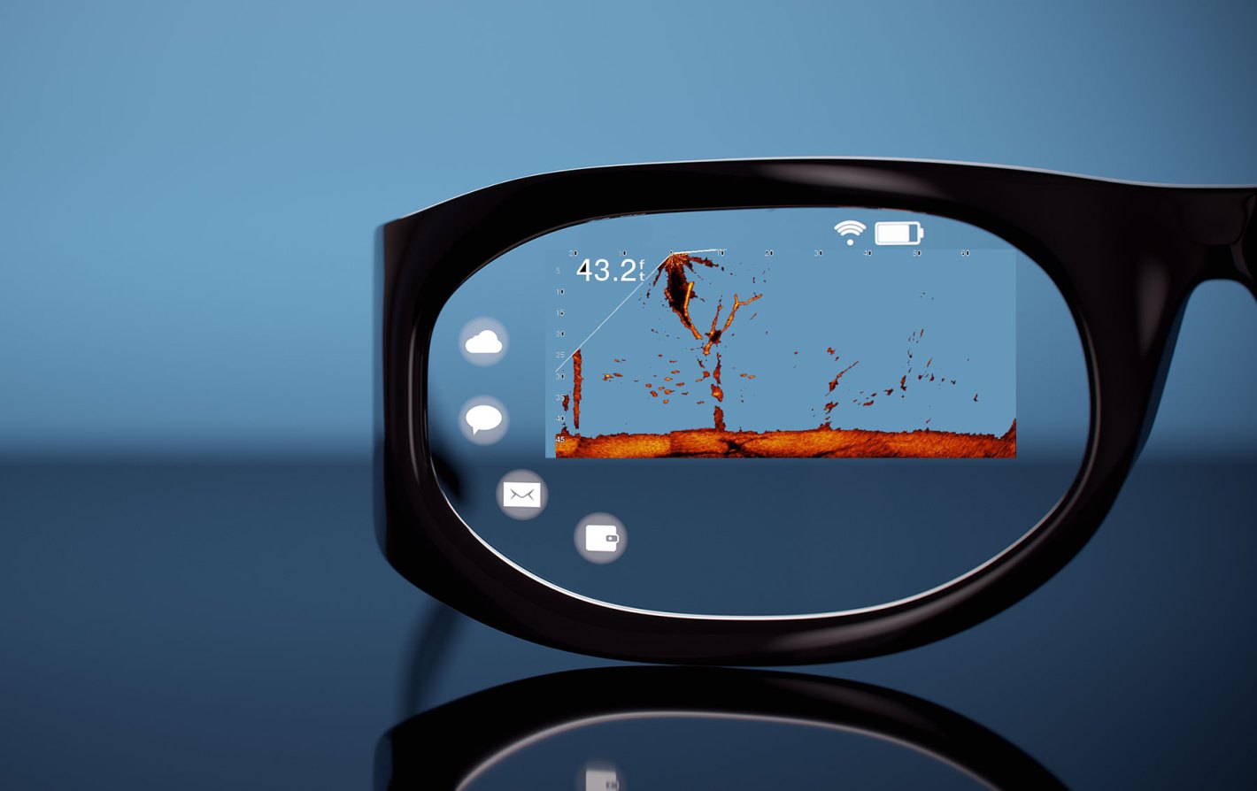 A Bassmaster Pro Is Using Augmented Reality Glasses for LiveScoping ...