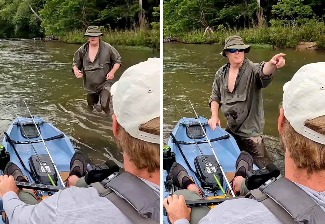Carolina Angler Finds Swamped Fishing Kayak with a Life Jacket Still ...