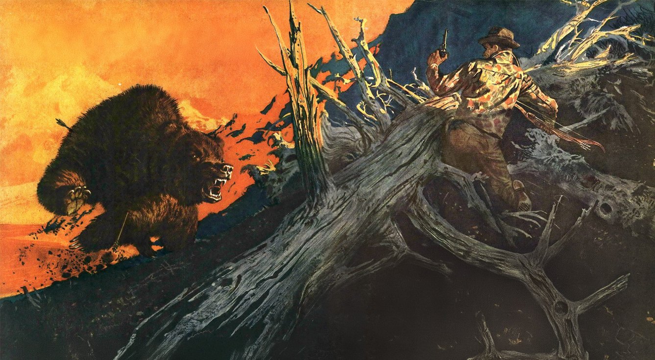Fred Bear’s Wildest Hunt: The Day He Faced a World‑Record Brown Bear at ...