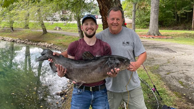 West Virginia Angler Catches State-Record Catfish on Kiddie Rod ...