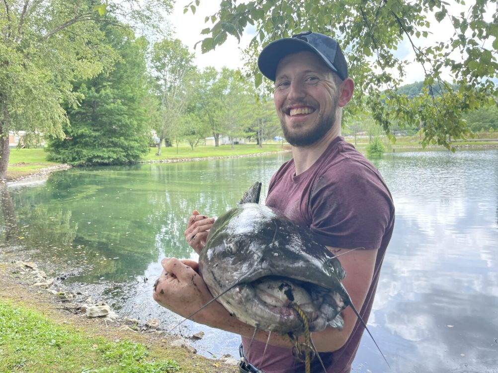 West Virginia Angler Catches State-Record Catfish on Kiddie Rod ...