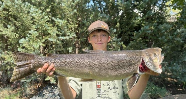 Father-Son Fishing Trip Nets a New State-Record Tiger Trout in West ...