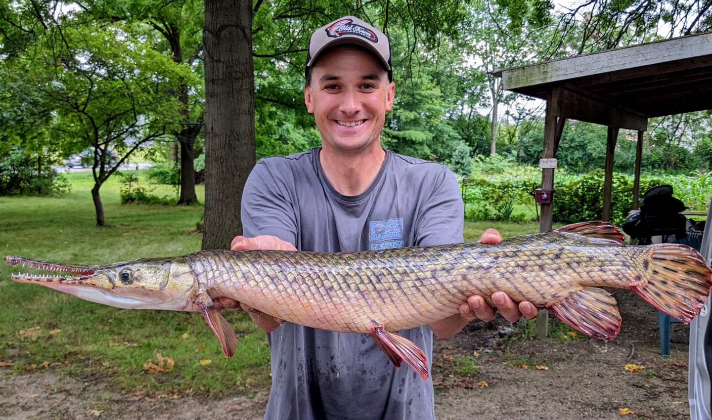 Kayak Fisherman Catches State-Record Bowfin on His Nephew's Custom-Made ...