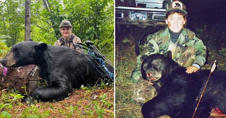 Michigan Girl Breaks State Black Bear Record That Was Set By Her Mom 26 ...