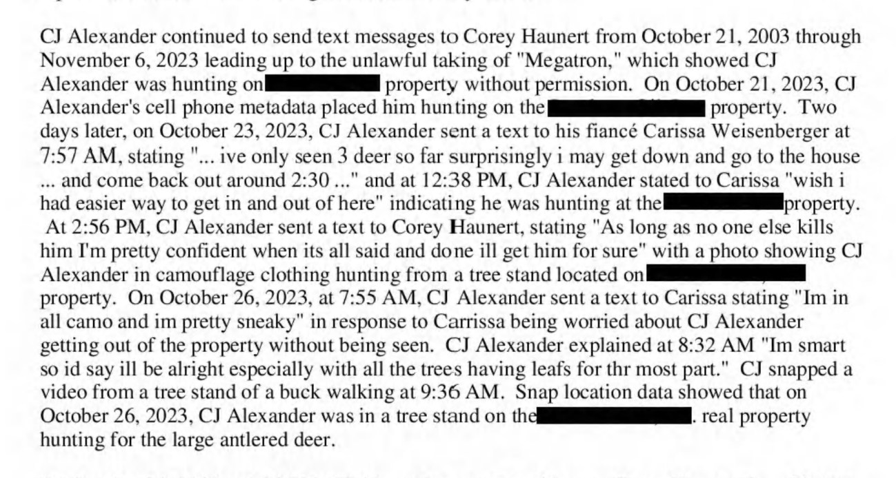CJ Alexander Pleads Guilty to 14 Charges Related to Poaching Giant Ohio ...