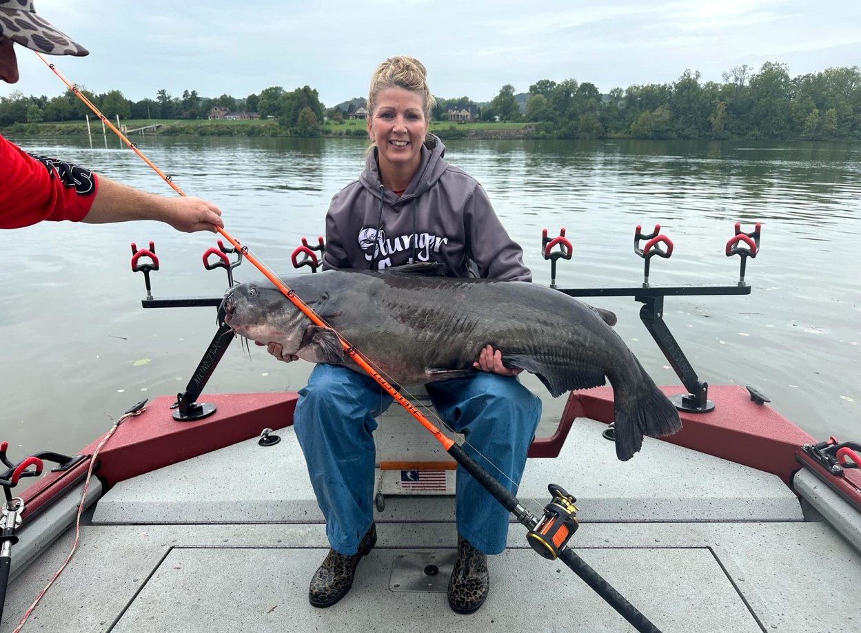 Angler Breaks West Virginia's Blue Catfish Record by a Whisker ...