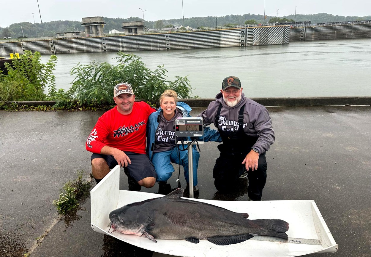 Angler Breaks West Virginia's Blue Catfish Record by a Whisker ...