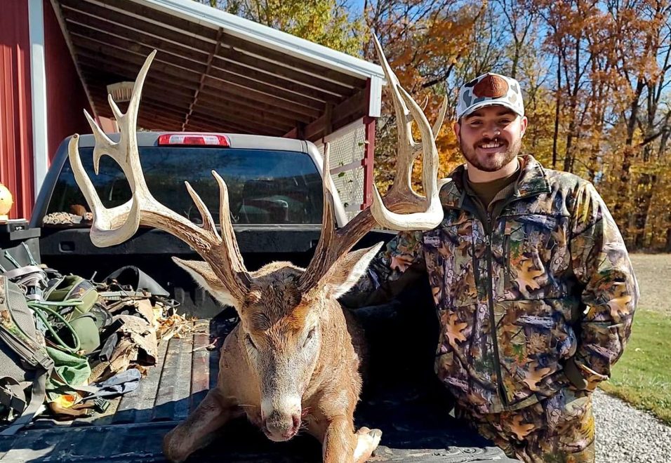 Veteran Arrows Giant Ohio Buck from the Ground After Getting to His ...