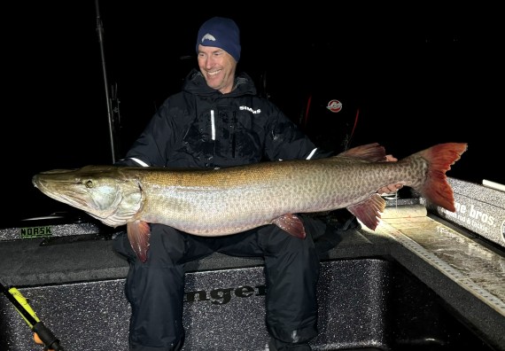 Giant Muskie Caught and Released in Green Bay Is a New Wisconsin Record ...