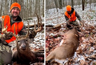 Pennsylvania Hunter Tags a 170-Class Public-Land Buck on Family Deer Drive