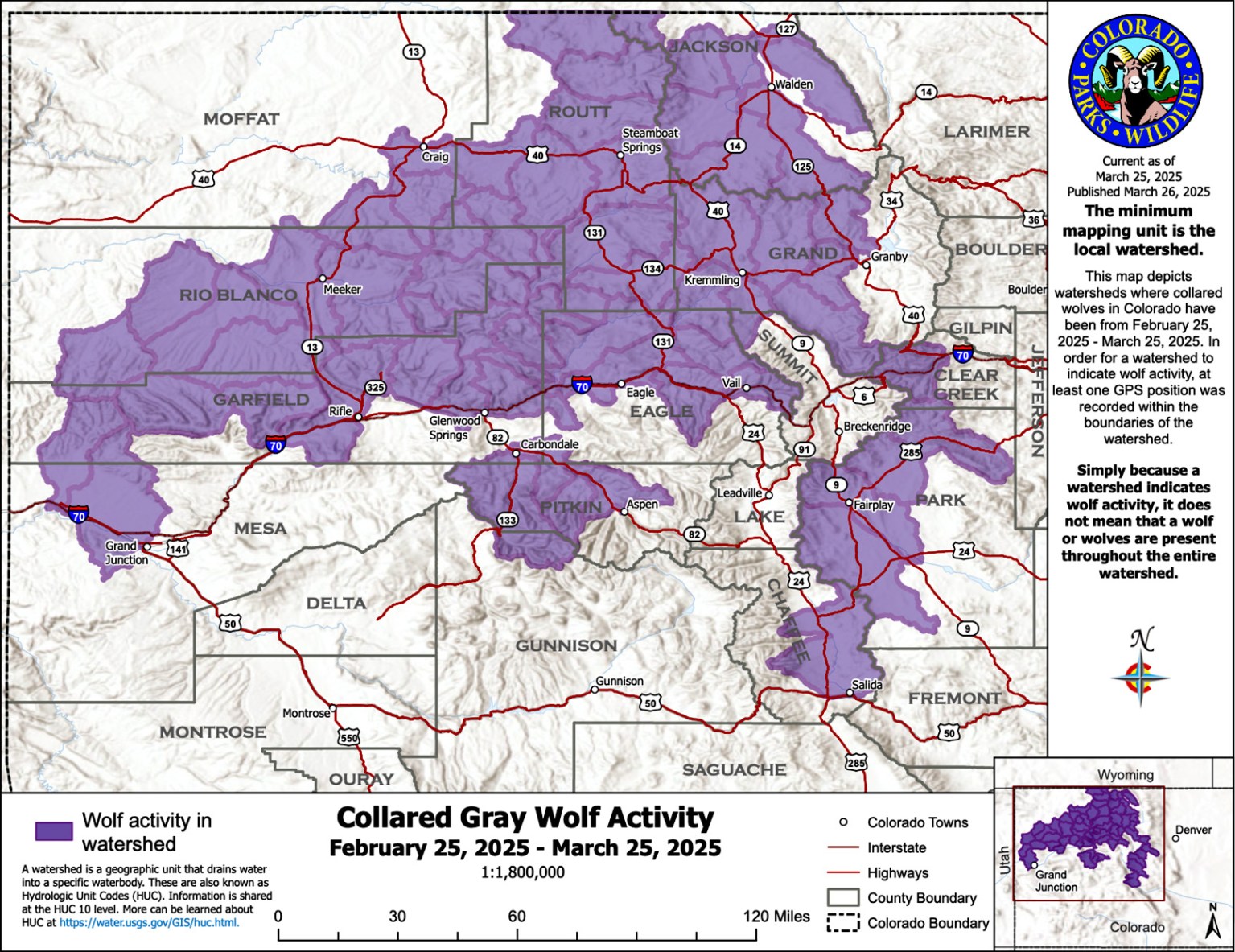 Wolves Ranged into 14 Colorado Counties Even as Petition to Halt ...