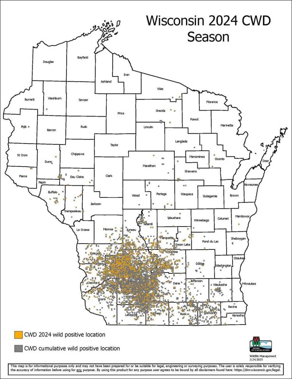 Wisconsin Claims Record Deer Numbers, But Chronic Wasting Disease ...