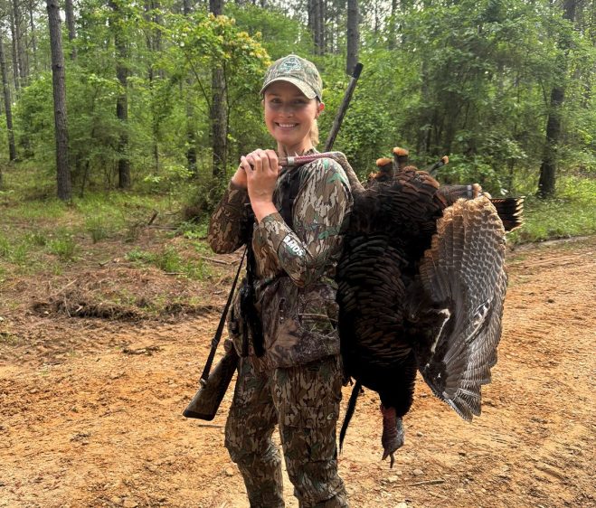 Turkey Hunter Tags Rare Banded Gobbler