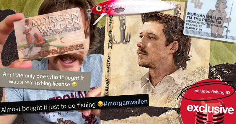 Morgan Wallen Album Includes Fake Fishing License
