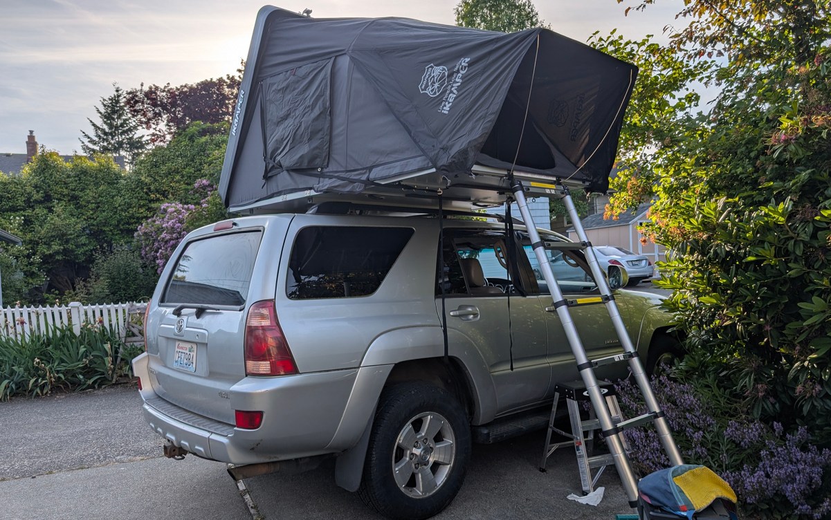 iKamper Skycamp DLX Mini: A Backpacker Tries Her First Rooftop Tent