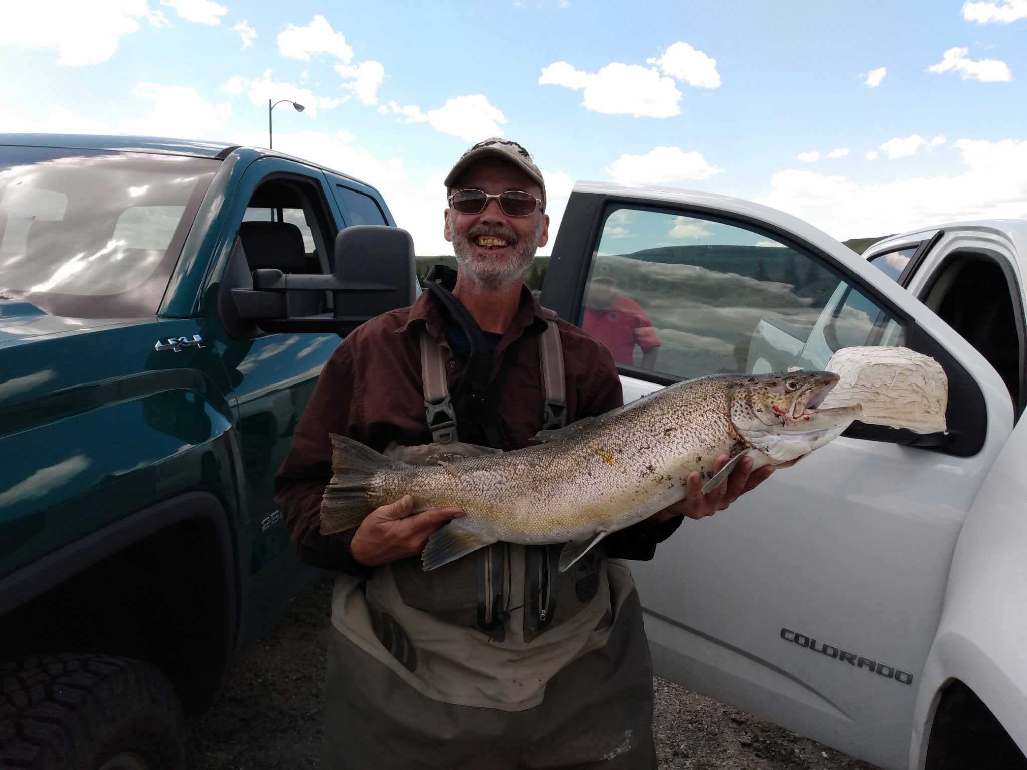 Wyoming Angler Catches Record Tiger Trout on a Tiny Fly Rod | Outdoor Life