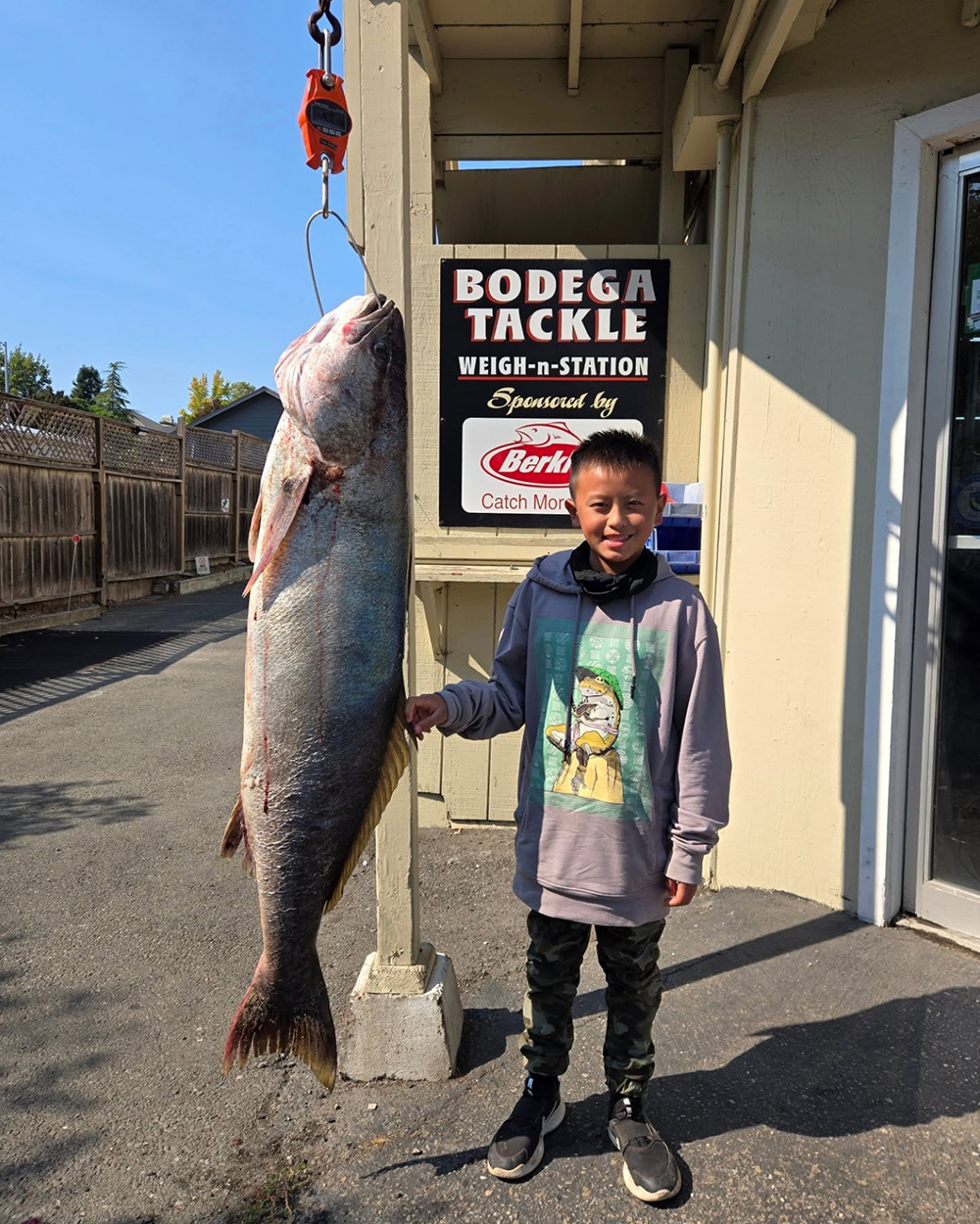 California Kid's Giant Sea Bass Could Be a New World Record, Except for ...