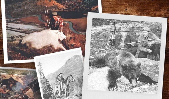 Video: Fred Bear Hunts His First Grizzly, with the Legendary Razorhead ...