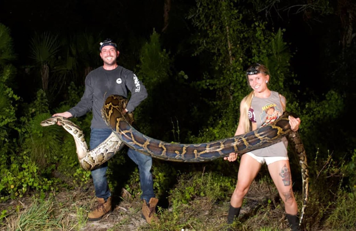 This Wildlife YouTuber Just Became the First Female to Win Florida's Python Challenge | Outdoor Life
