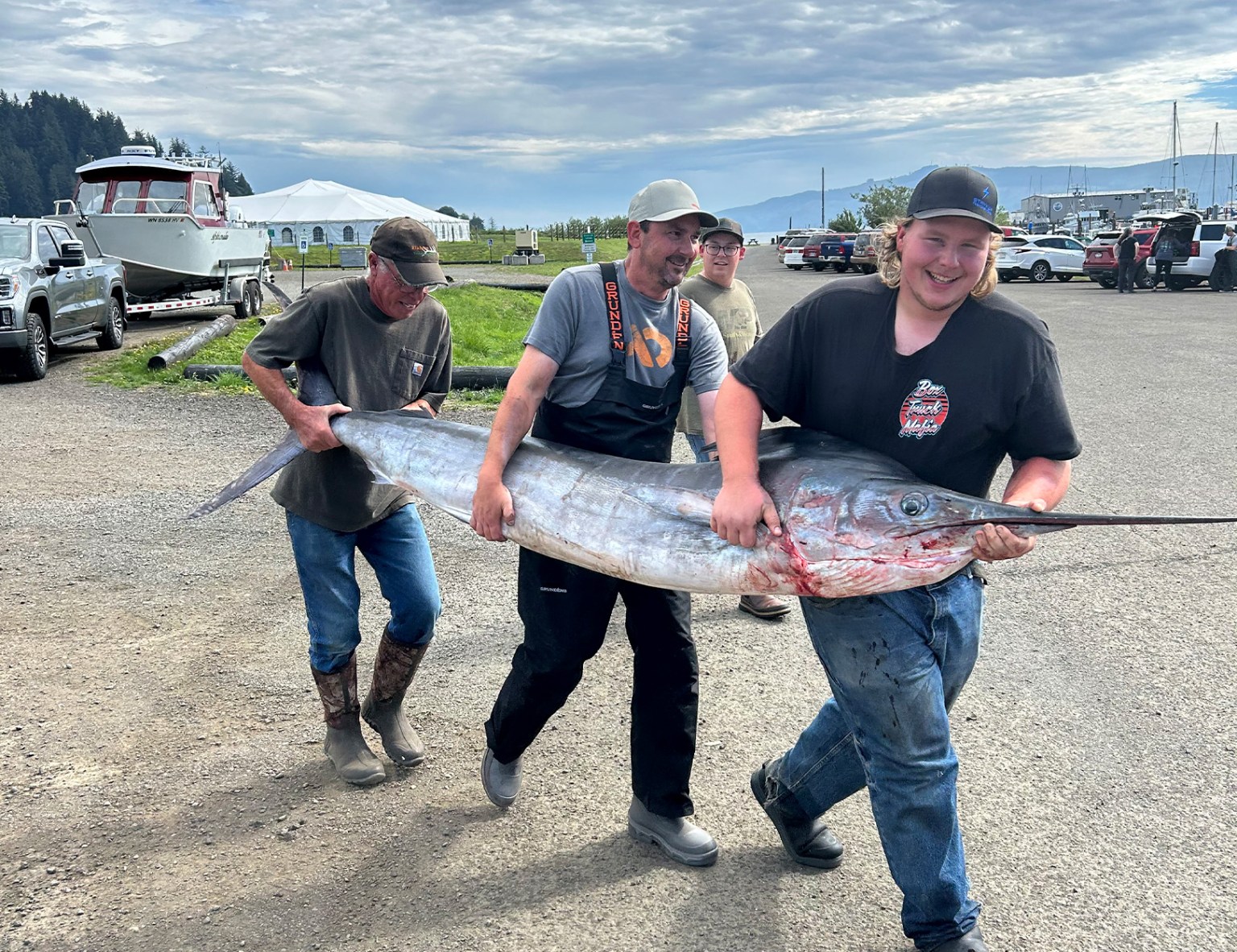 We Just Caught a Giant Striped Marlin Off the Oregon Coast. That Almost ...