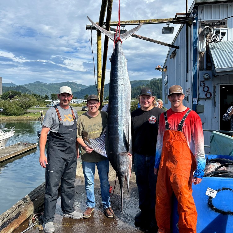 We Just Caught a Giant Striped Marlin Off the Oregon Coast. That Almost ...