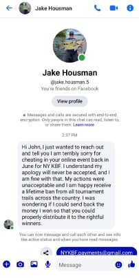 Fisherman Caught Staging Kayak Pictures in a Bass Boat Banned from ...