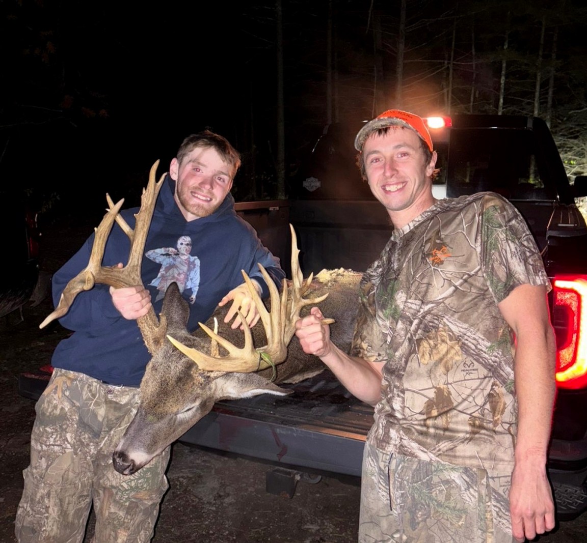 Maine Fisherman Bleats in Giant Swamp Buck While Hunting on the Ground ...