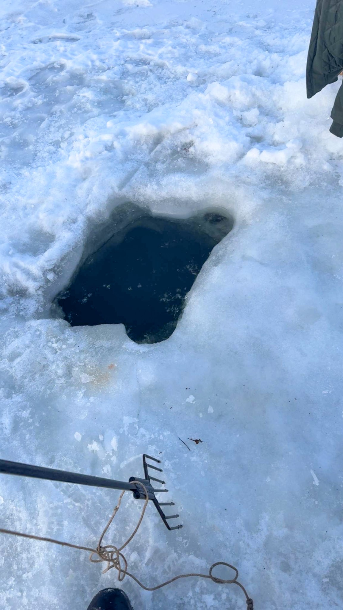 'It's a Miracle.' College Student Rescues Older Ice Fisherman Who Fell ...